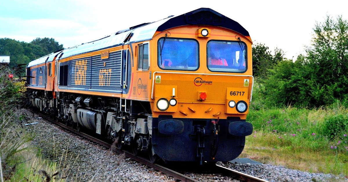 'Along These Tracks' Train Photos Site : Photo Class 66717 GBRF Diesel ...