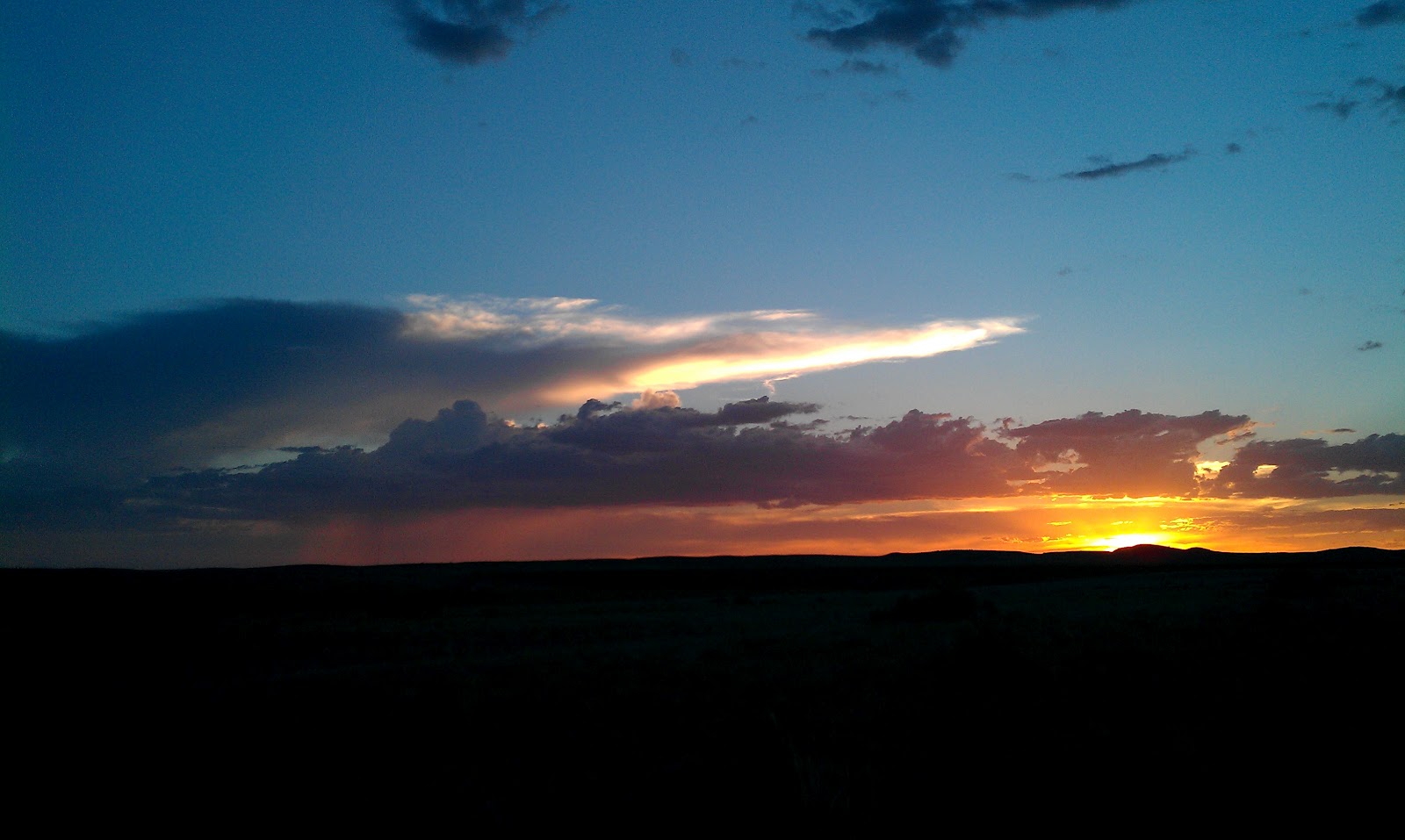 Texas Mountain Trail Daily Photo: Last night's sky in Marfa