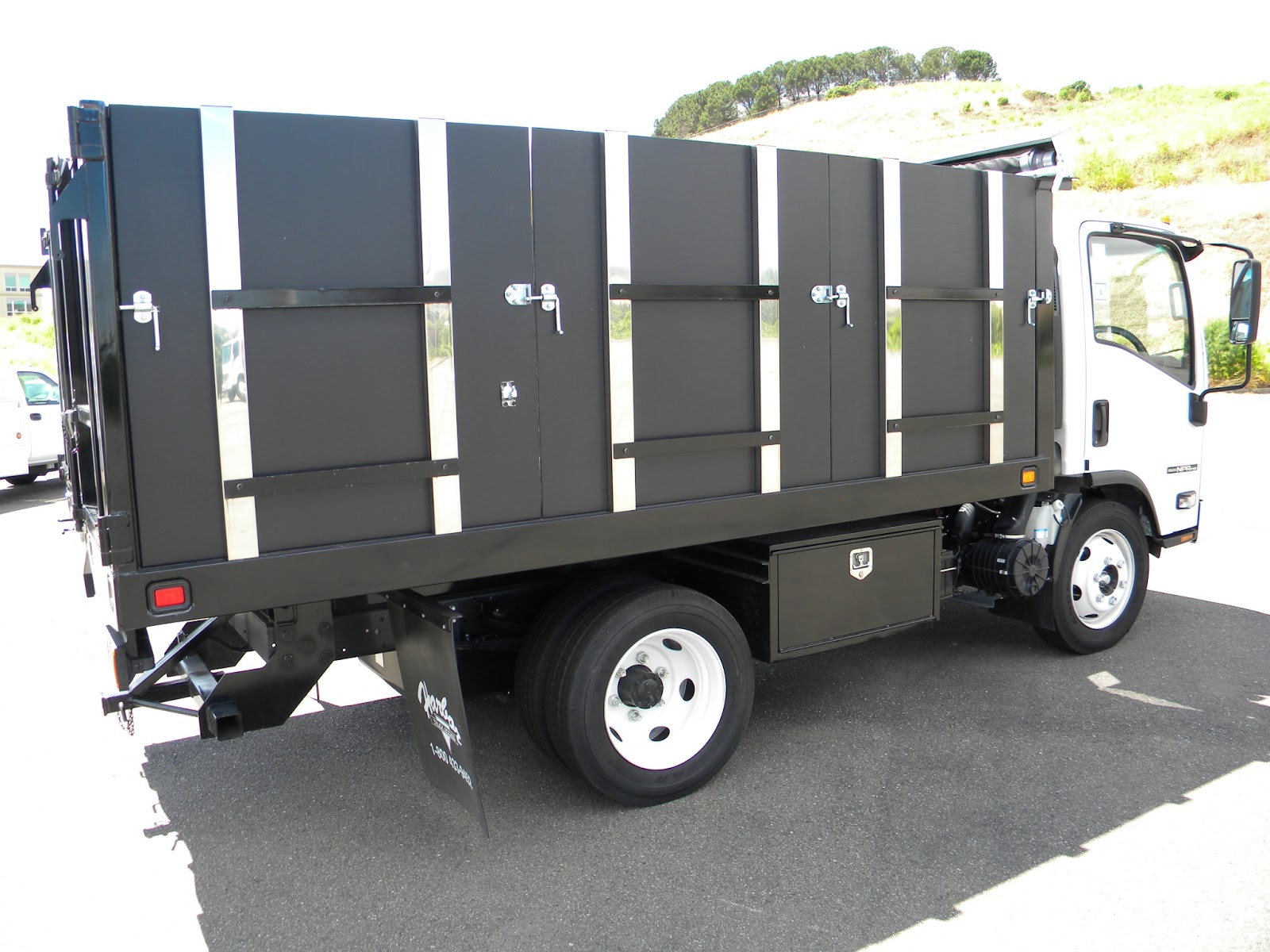 Harbor 12 Foot Landscaper Body on Izuzu NPR For Tight Turns | Harbor ...