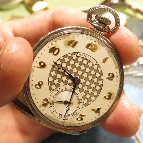Vintage Hamilton Watch Restoration: 1929 Model 918 Pocket Watch