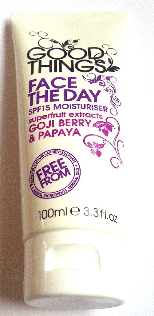 BeautySwot: Good Things Face The Day Moisturiser SPF15 - Review
