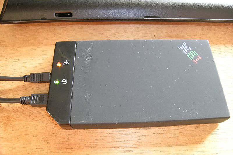 電算機孝行: IBM ポータブル USB ハードディスクを入手