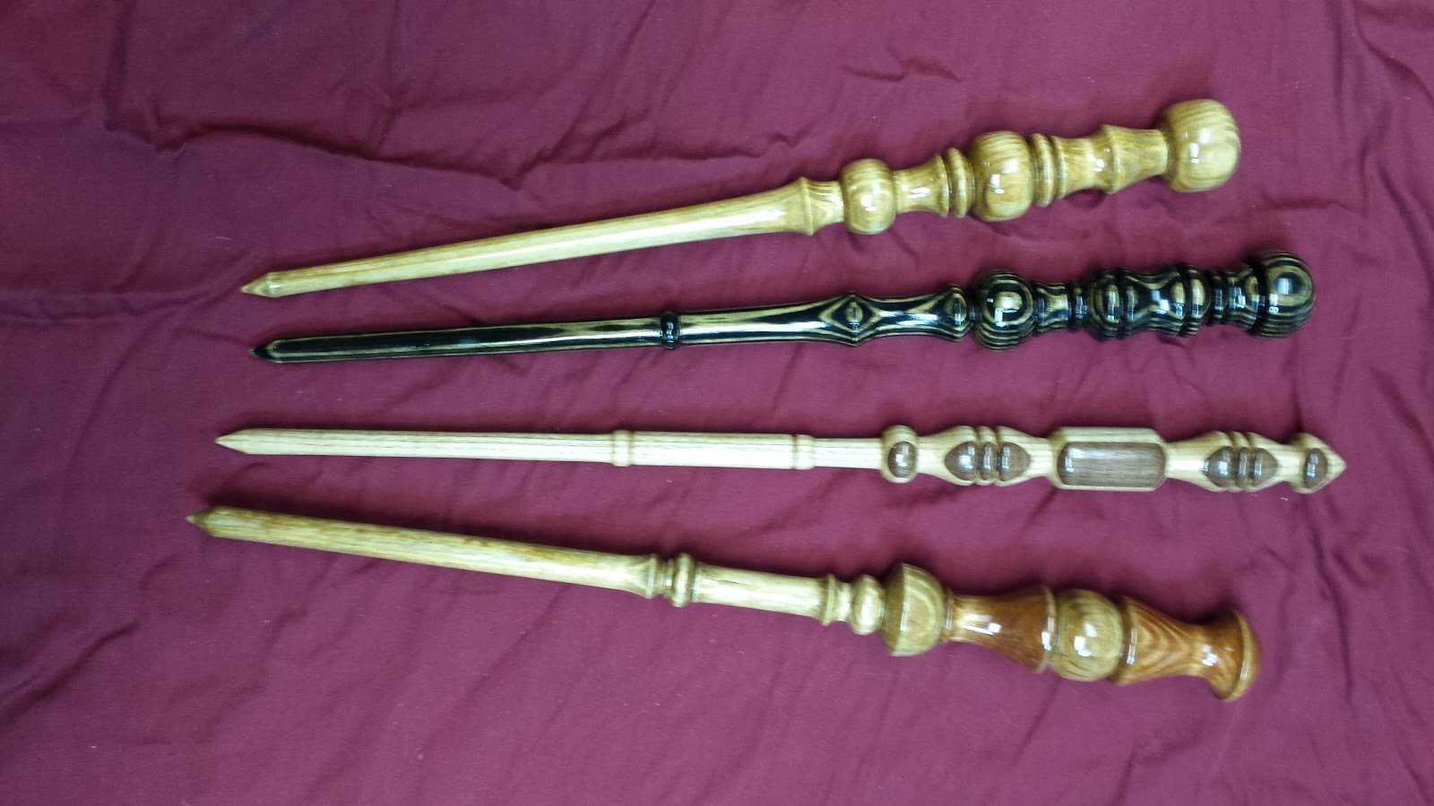 MRX Designs: Hand Turned Wooden Magic Wands