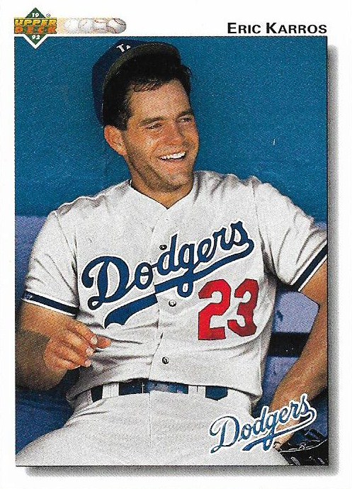 What 868 Eric Karros cards from 1992 Upper Deck looks like