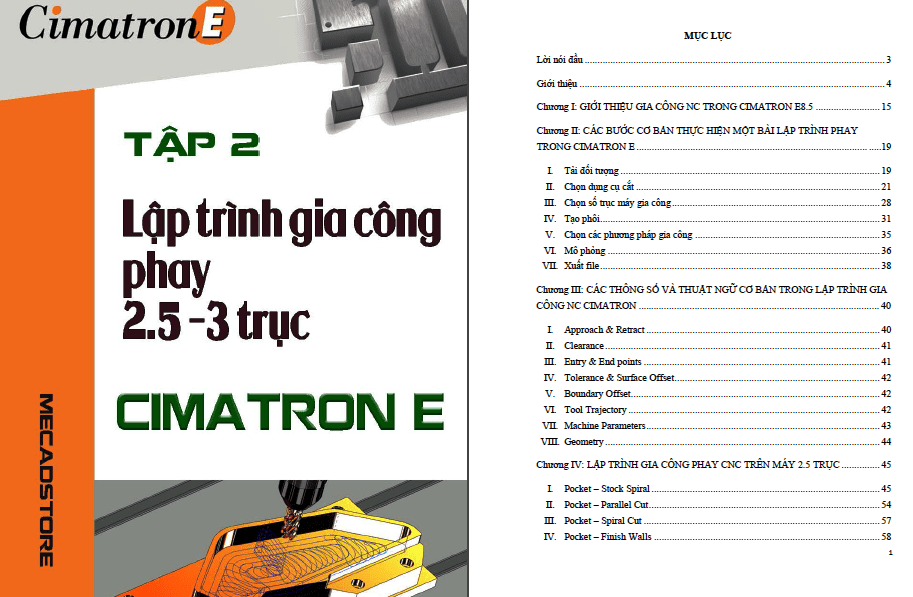 Tài Liệu Học CimatronE | Tập 2- Lập Trình Gia Công Với CimatronE ...