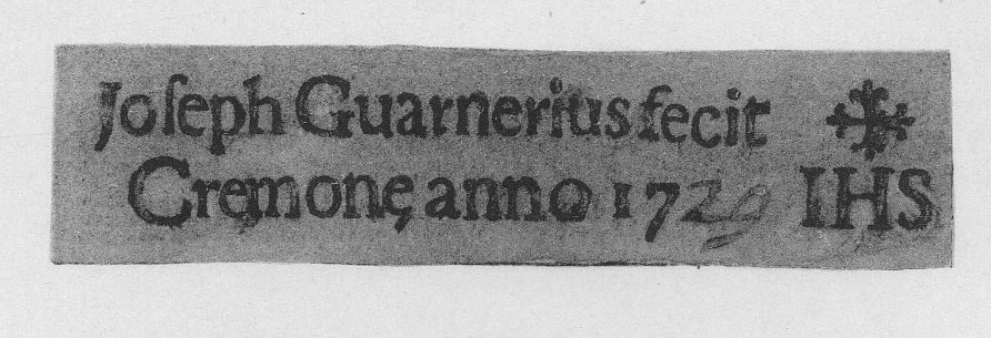 The Violin Shop: The Guarnerius Family of Violin Makers. Scions of Cremona