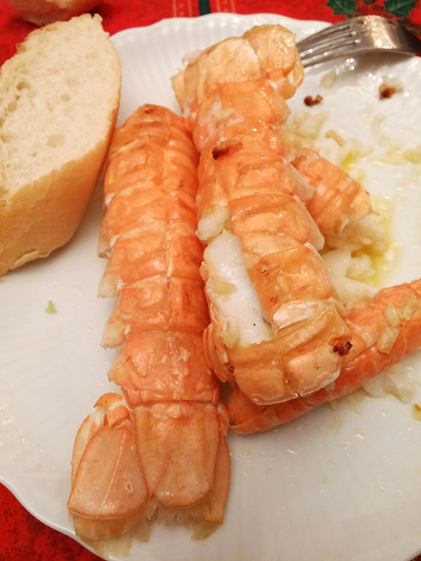 Roasted lobster (ofnbakaður humar)