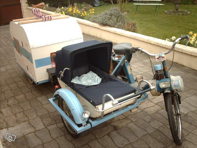 MOTORCYCLE 74: Solex "baby" sidecar