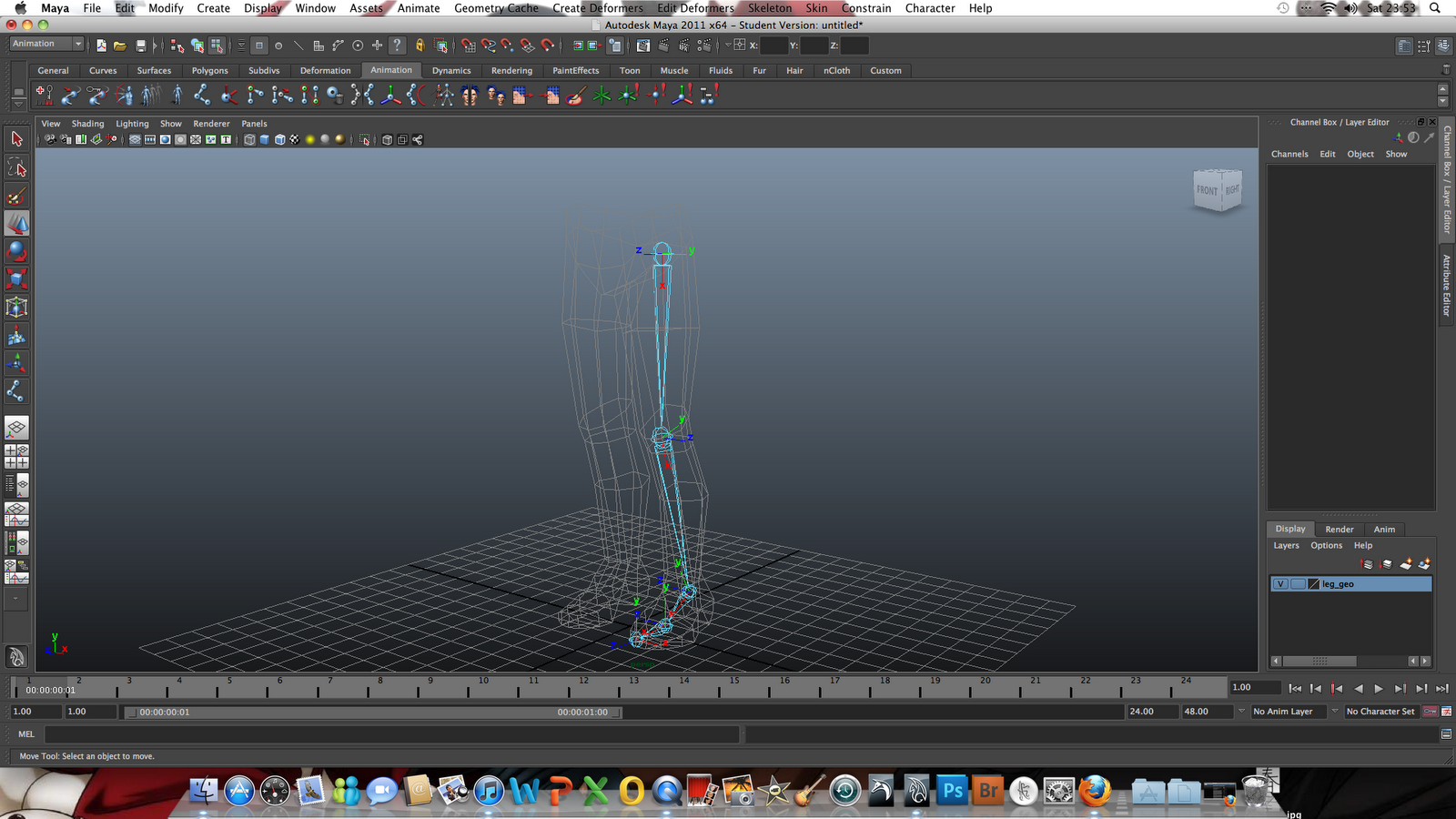 Rigging: Using Maya: Rigging Legs