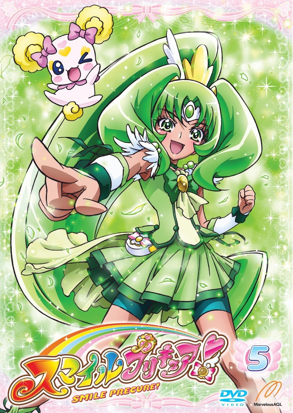 Smile Precure: Smile Precure DVD Vol.5 e Blu-Ray