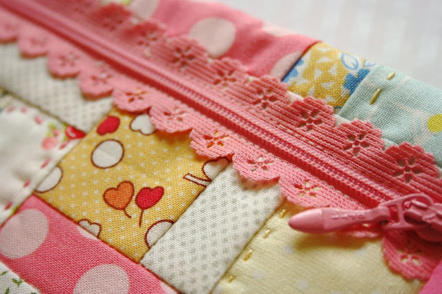 Scrappy Patchy Pouch