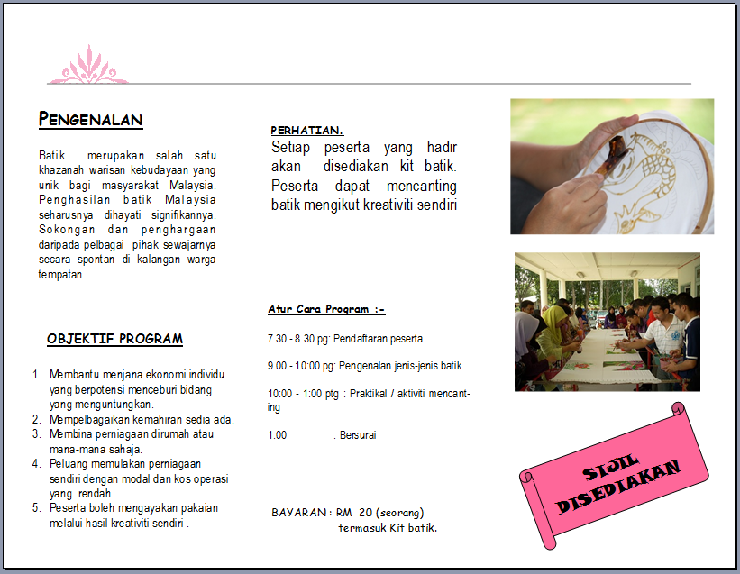 Bengkel Mencanting Batik