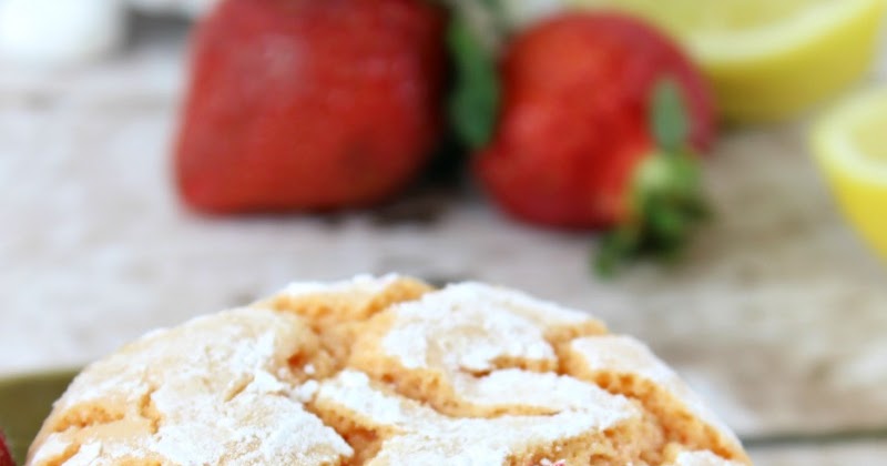 STRAWBERRY LEMONADE COOKIES | Sahara's Cooking