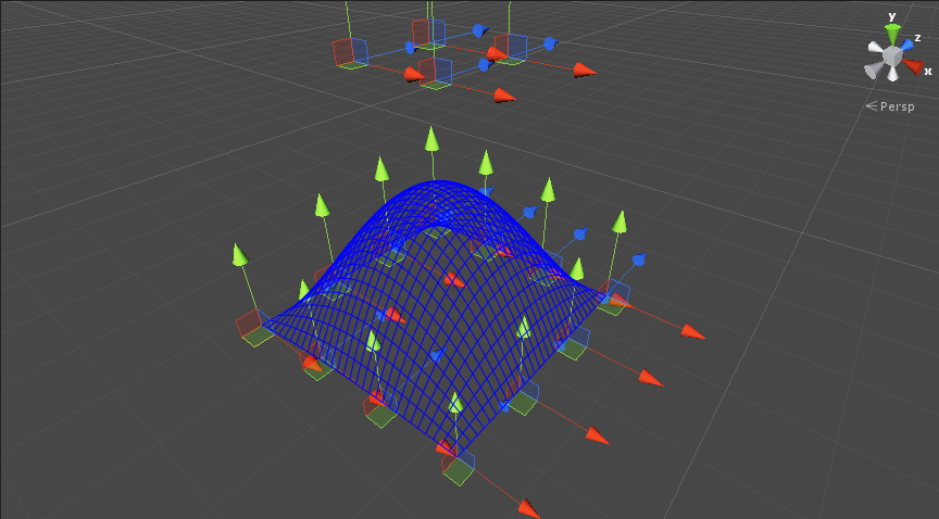 Verv: Unity - 自己的三次曲線(Cubic Curve)自己畫 - Bézier Curve, Hermite Curve...