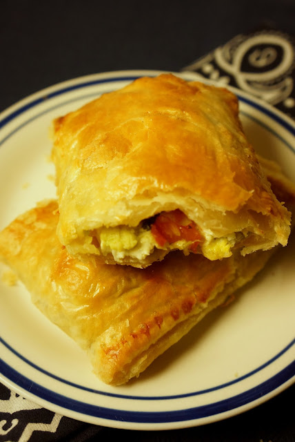 Vegetarian Hot Pockets - total time 30 minutes - Alley's Recipe Book