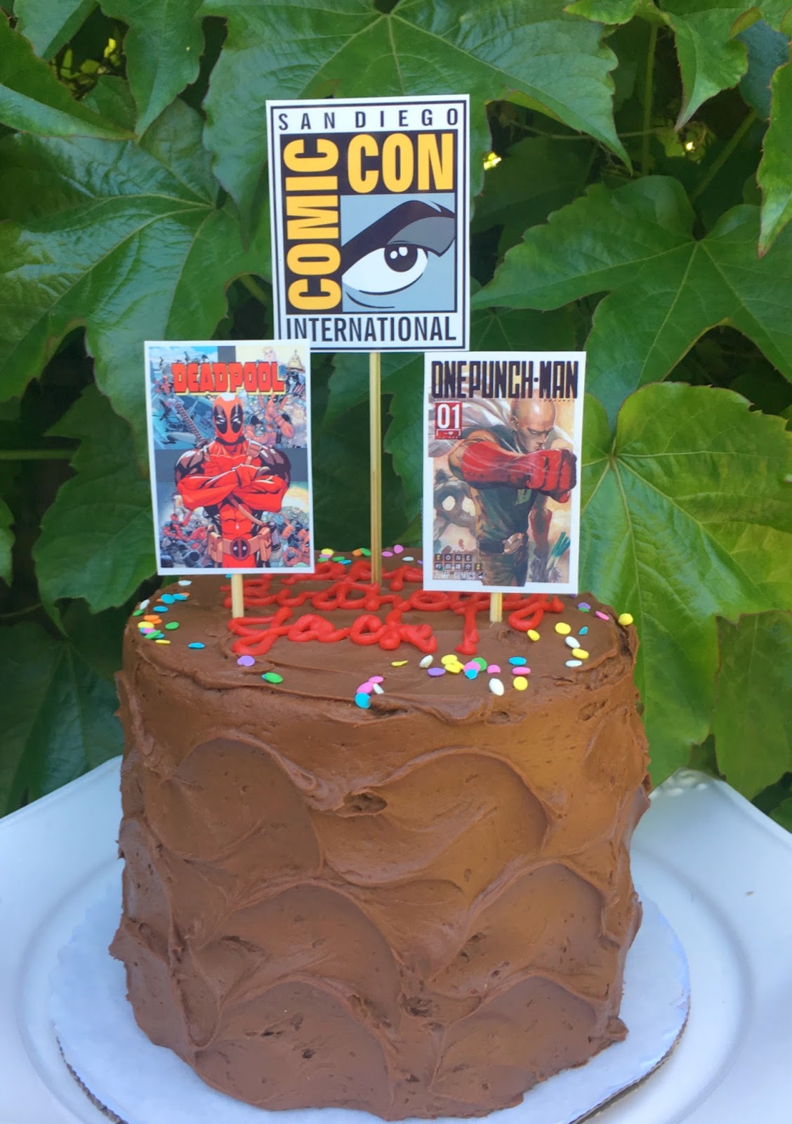 Jac o' lyn Murphy: Comic Cake!