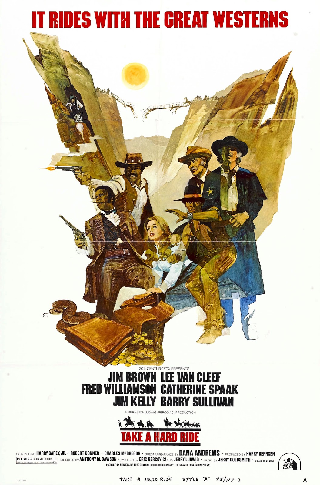 TheBad.net - The Lee Van Cleef Blog: Take a Hard Ride - Poster Gallery