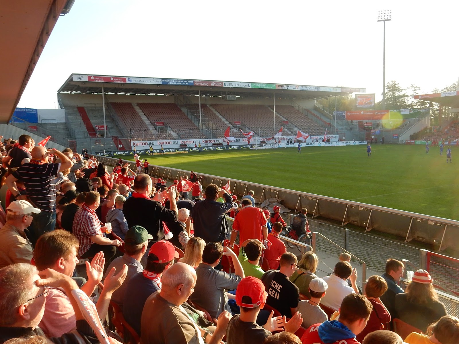 Pat's Football Travels Blog: 01/11/14 FC Energie Cottbus 3 - 0 SpVgg ...