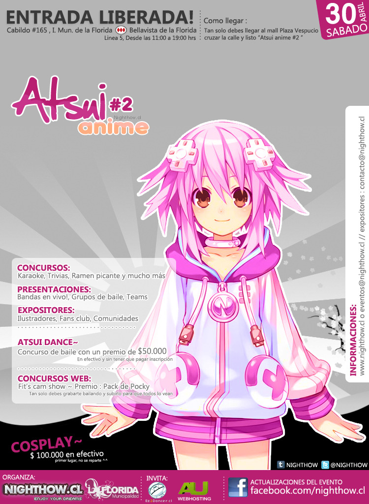 La mascota del demonio es un conejo!?: Proximos eventos: Atsui anime 2 ...