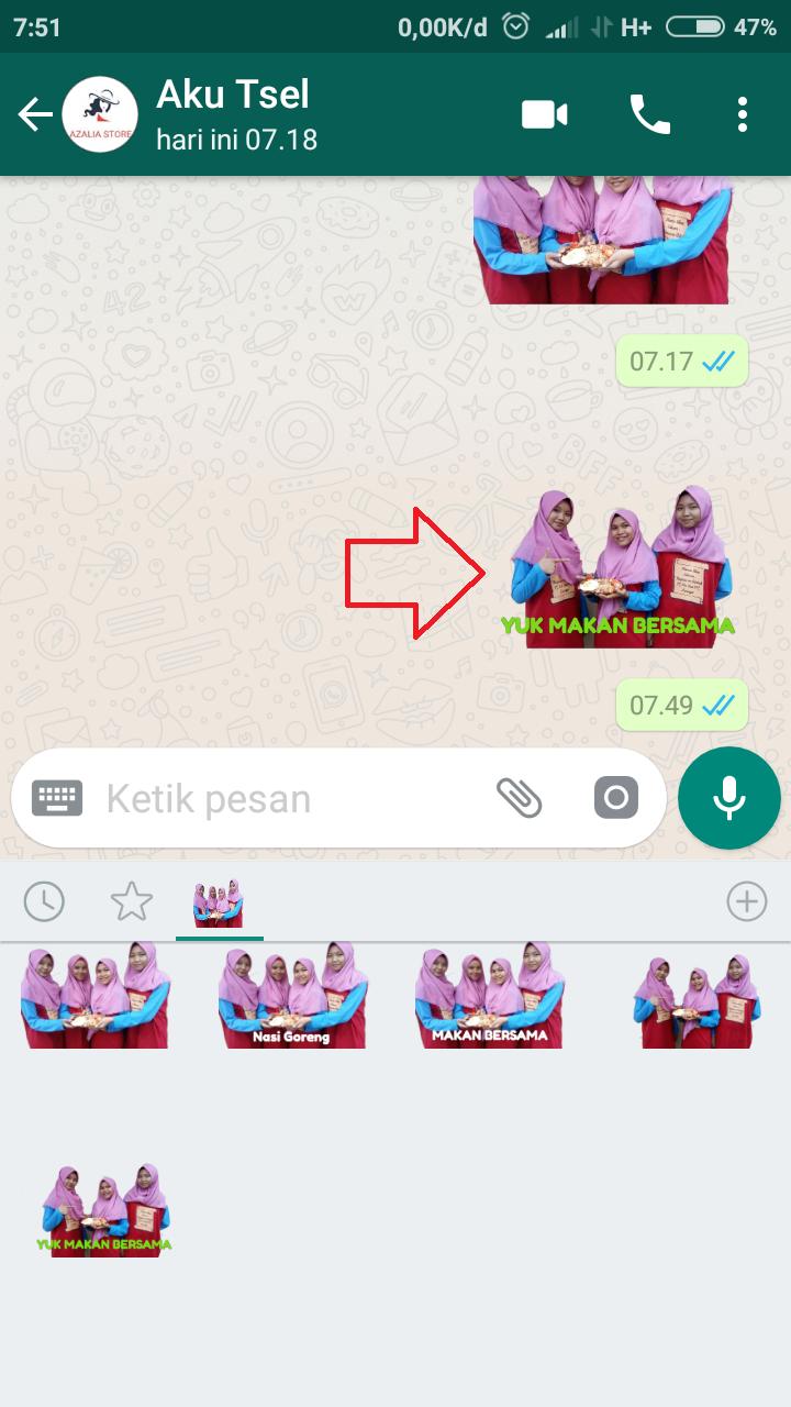 Cara Membuat Stiker di Whatsapp dengan Wajah Sendiri - Mister Tekno