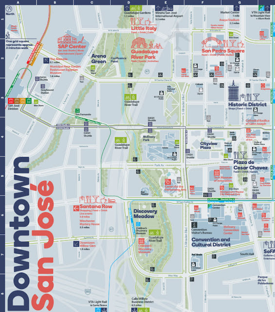 The San Jose Blog: Downtown San Jose Directory and Interactive Map
