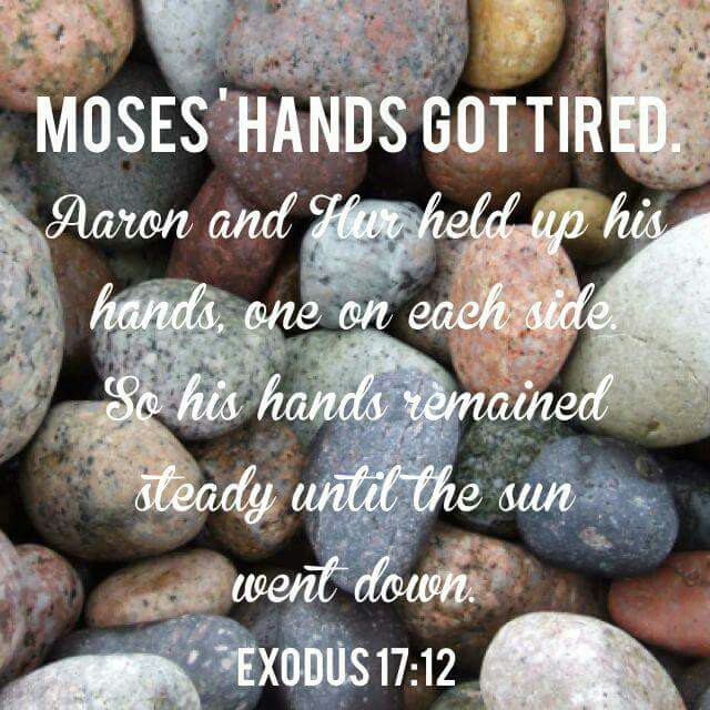 Living In Grace Blog: Aaron and Hur