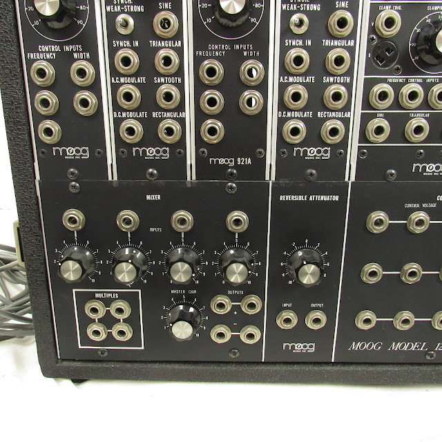 MATRIXSYNTH: Custom Moog Model 12 Vintage Modular Synthesizer w/ SNs ...