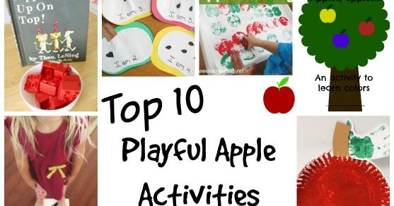 10 Apple Activities Your Toddler Will Love! | School Time Snippets
