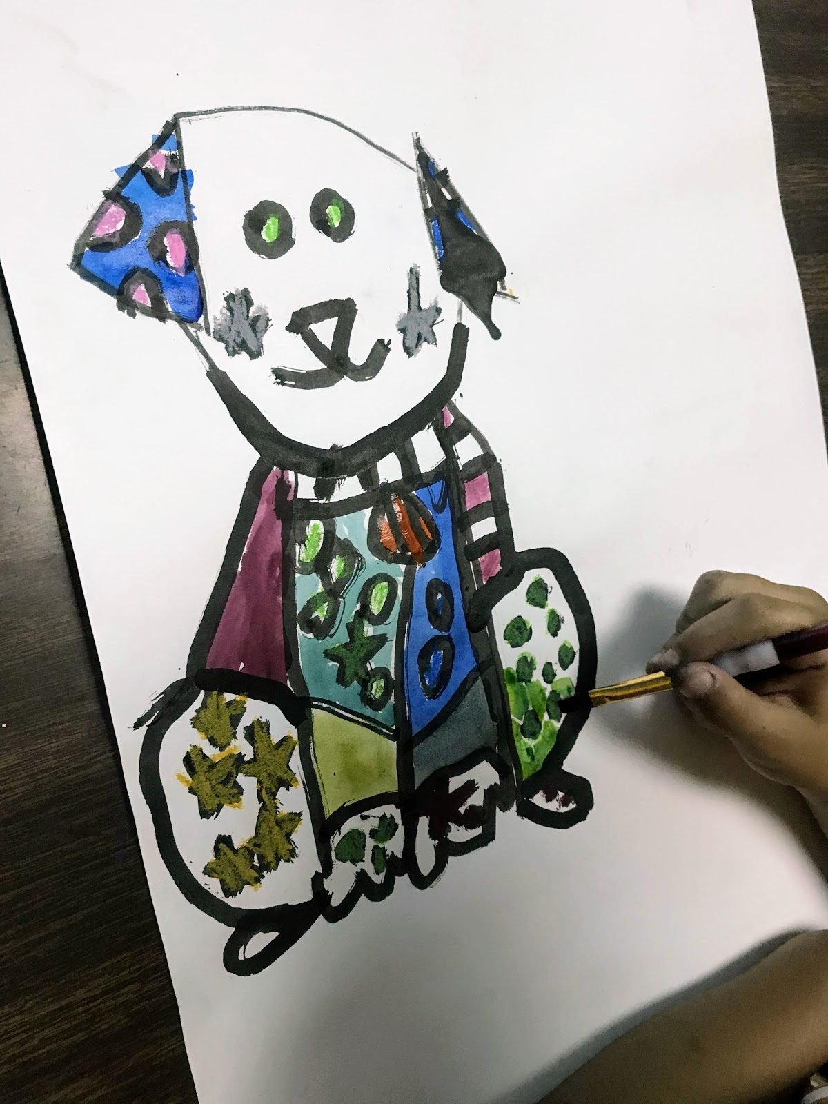 Elements of the Art Room: 2nd grade Romero Britto Animals!