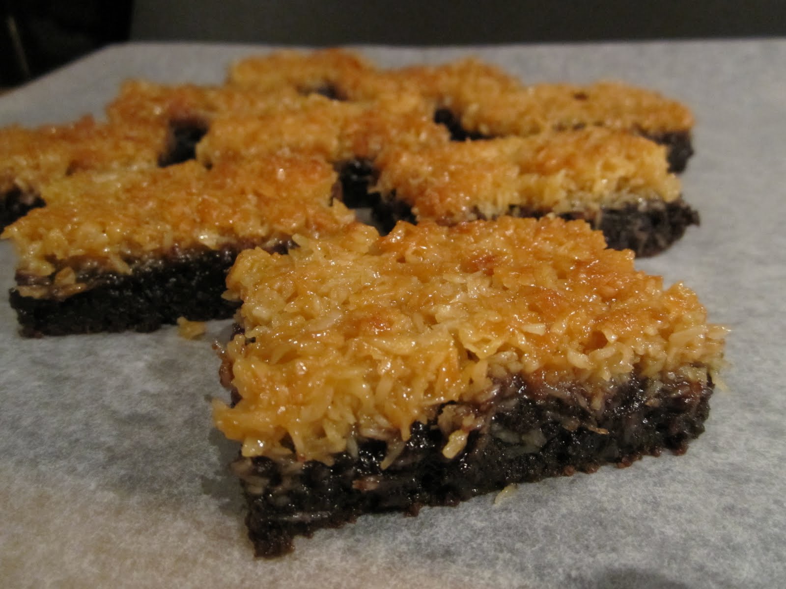 Kakbagaren: Choklad-kokostosca rutor