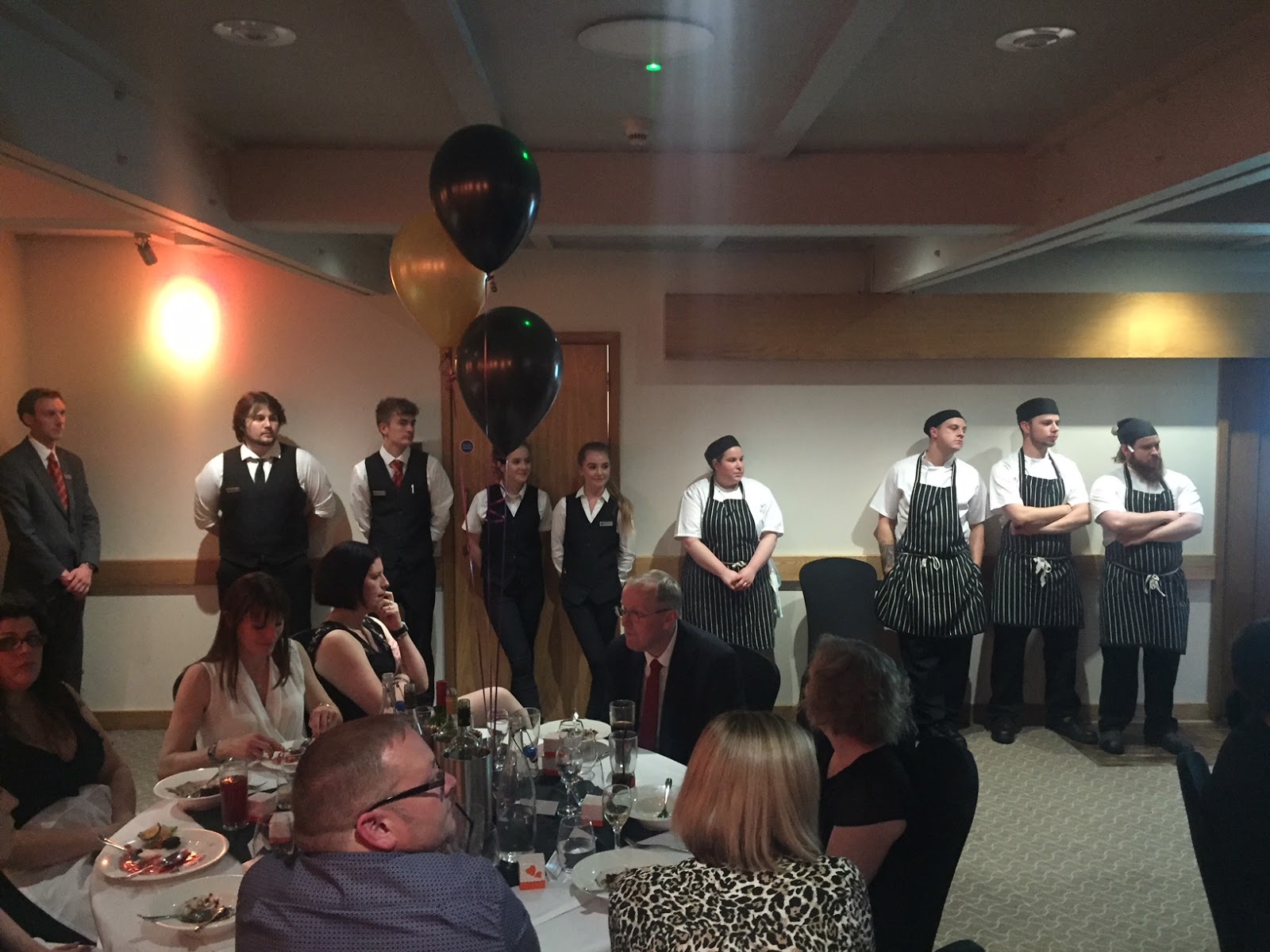 Lea Marston Hotel & Spa: Long Service Dinner