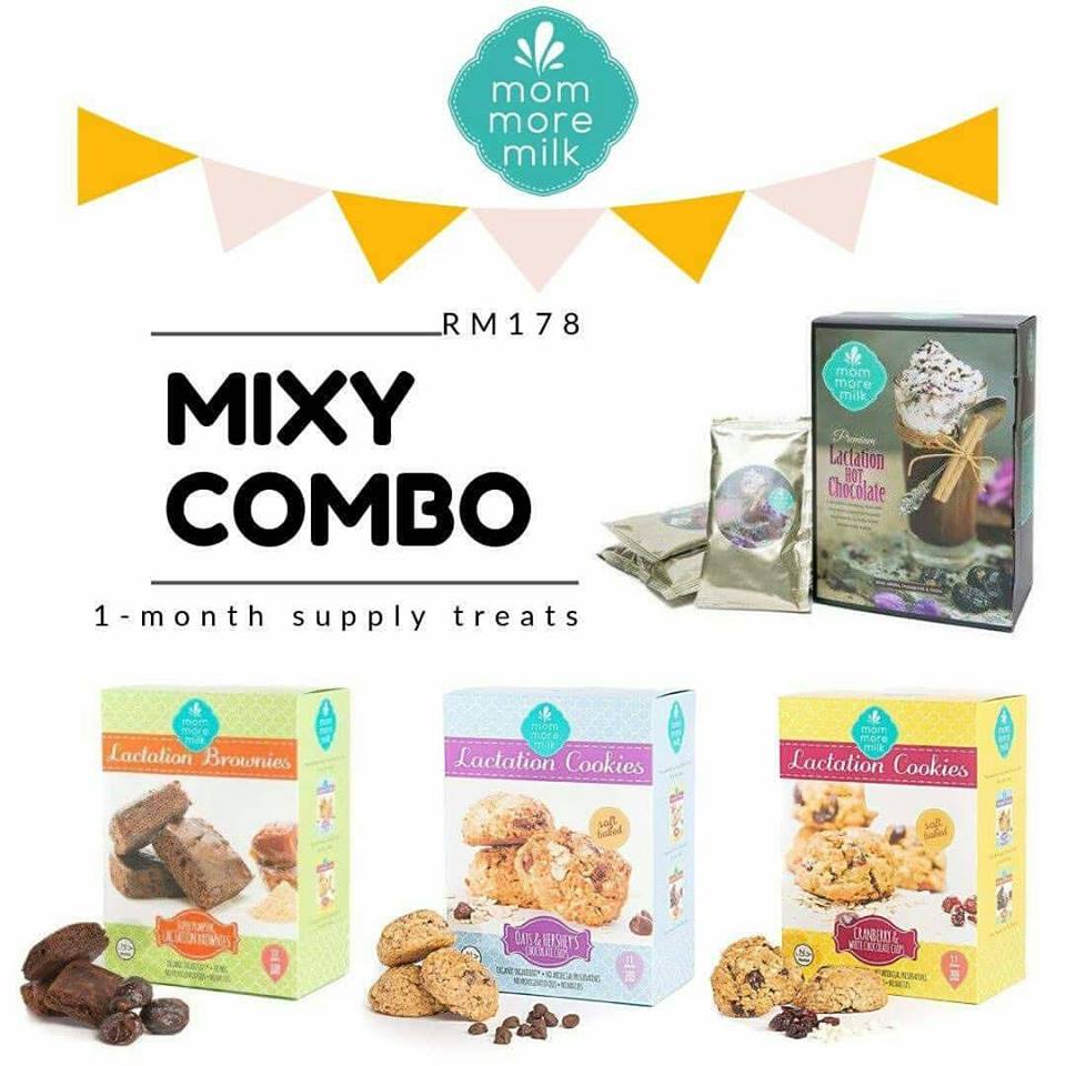 Bahan - Bahan dalam Lactation Cookies dan Brownies Mom More Milk