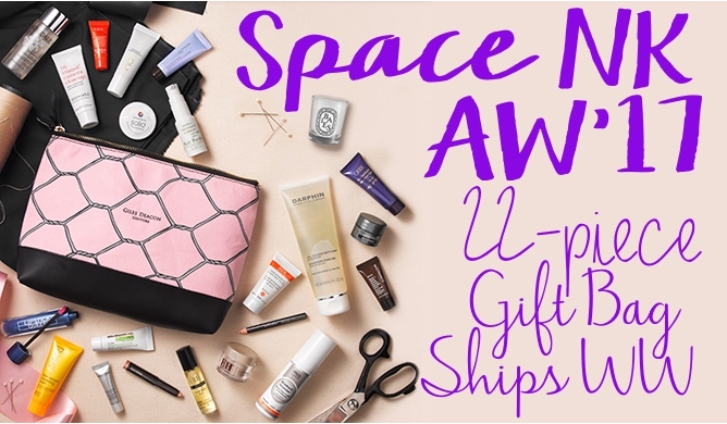 Space NK AW17 Beauty Gift Bag: Ships Worldwide - Cosmetopia Digest ...