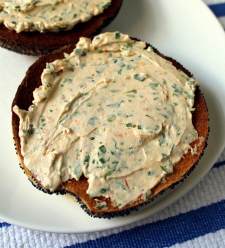 Tomato & cream cheese schmears: spicy salsa & bloody mary ~ Ham Pie ...