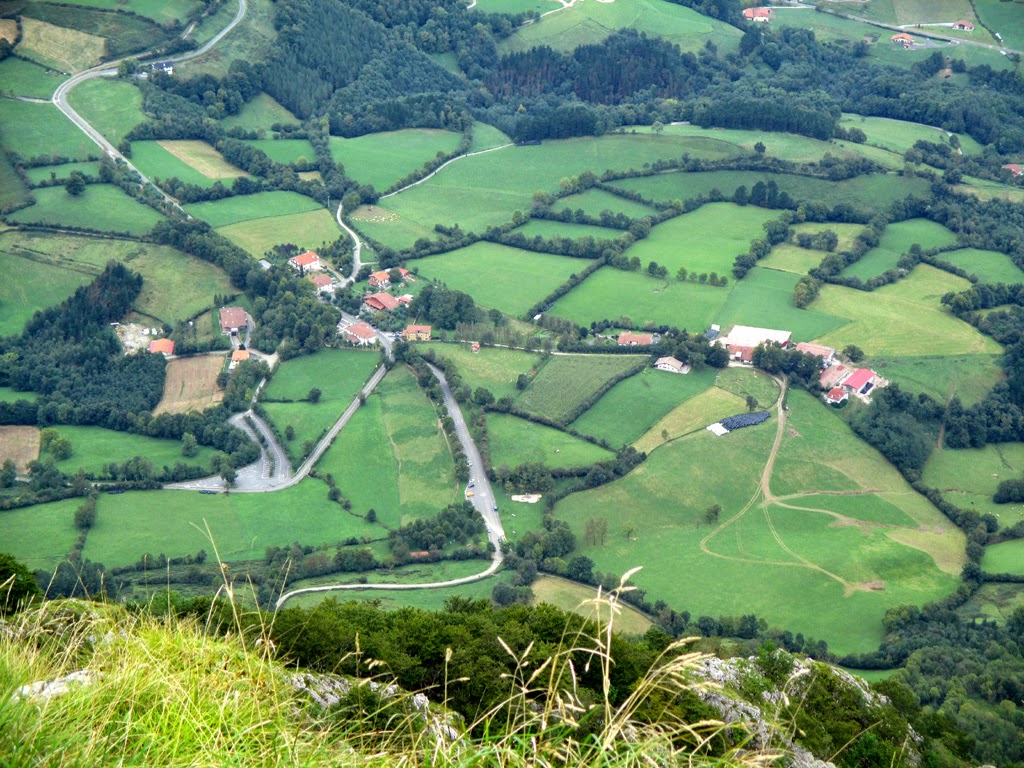 Amuso: Txindoki (Larrunarri) desde Larraitz