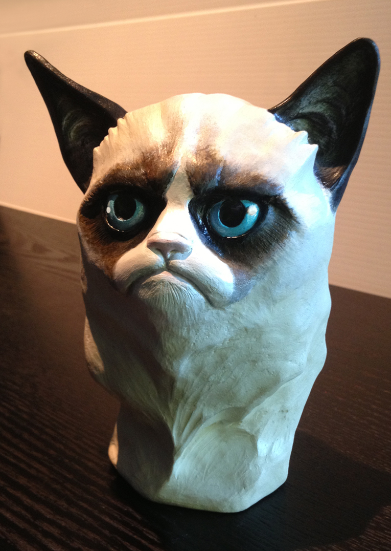 I Have Seen The Whole Of The Internet: Tard The Grumpy Cat Bust By ...