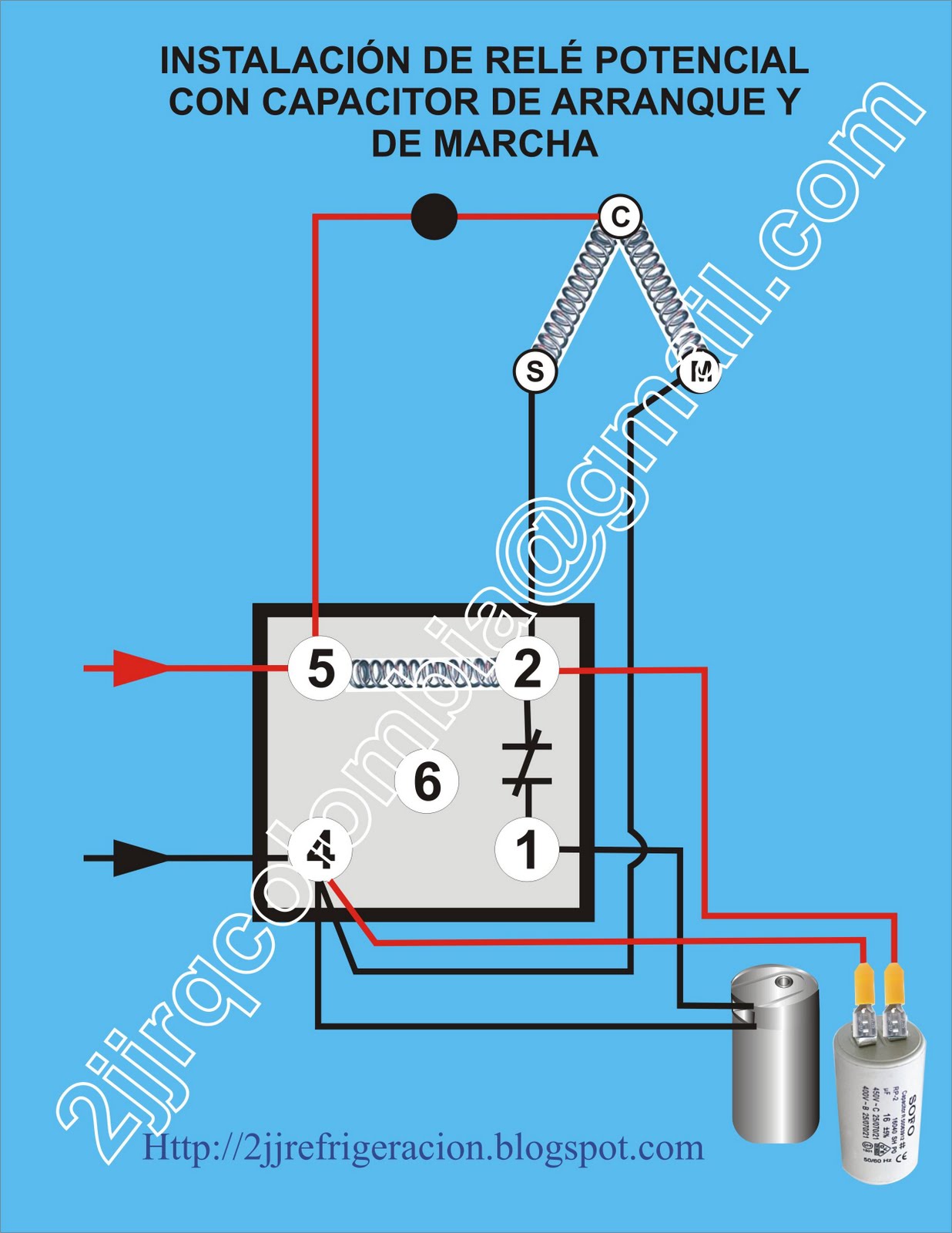 Como Conectar Capacitor De Arranque Y Marcha - Descargar Manual