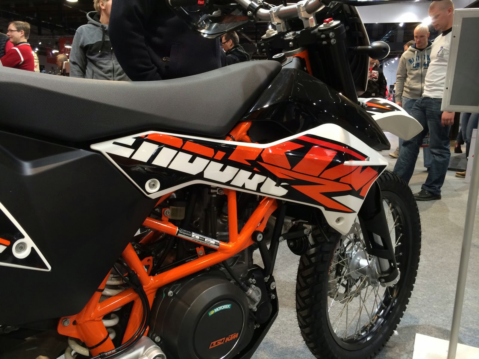 project KTM 690 Enduro R: The motorcycle show