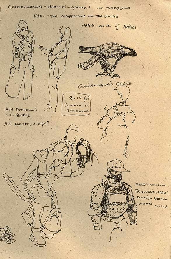 DRAWINGS DAILY: Giambologna and students