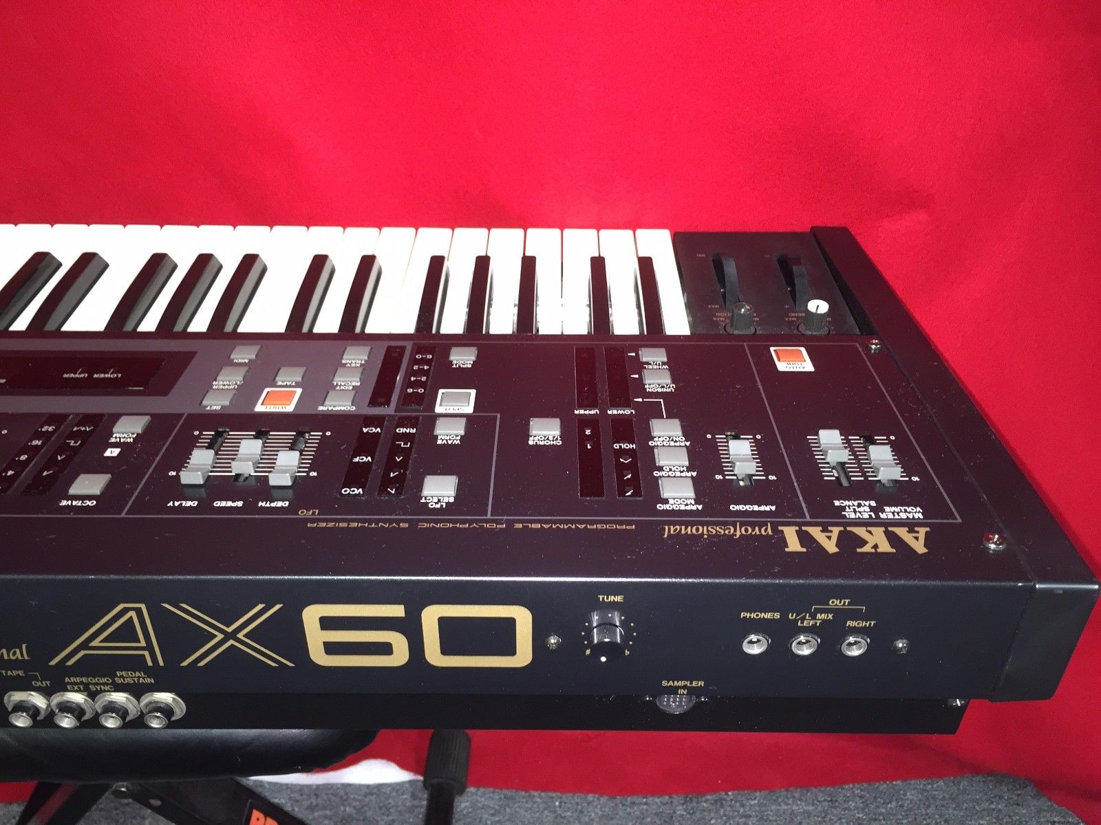 MATRIXSYNTH: Akai AX60 Professional Polyphonic Vintage Synthesizer