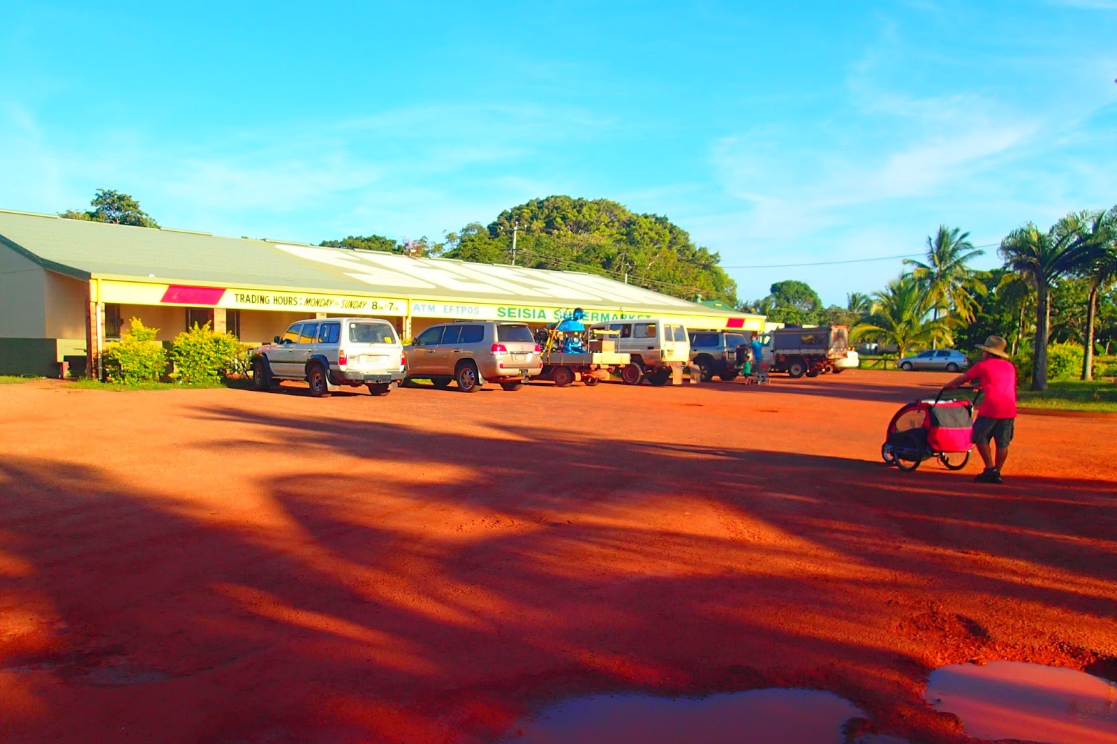 Teaching Torres Strait: Camping at Seisia, NPA