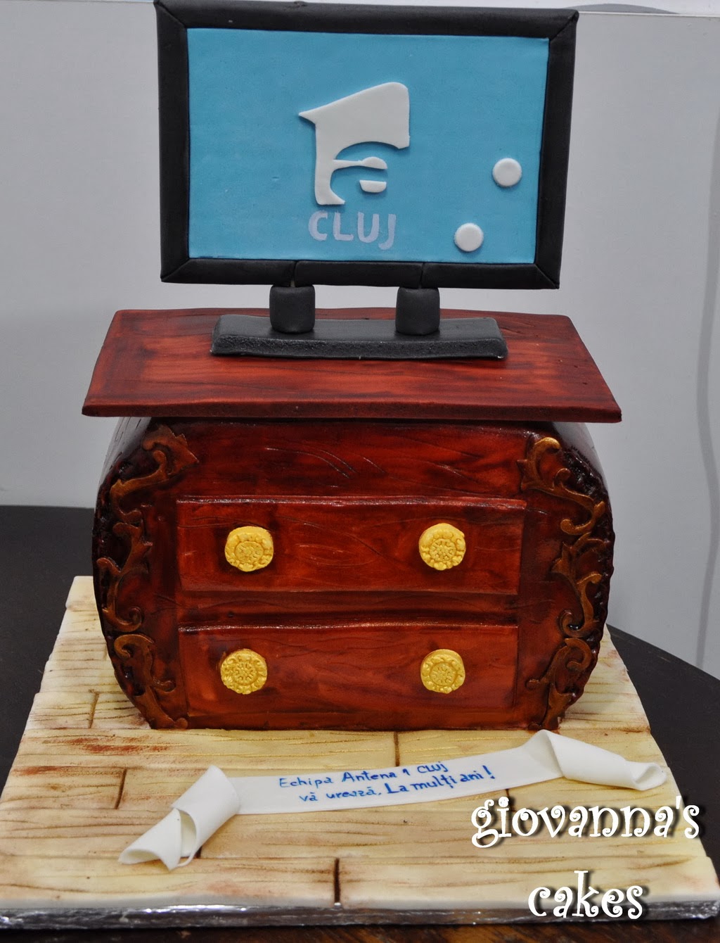 giovanna's cakes: TV themed cake