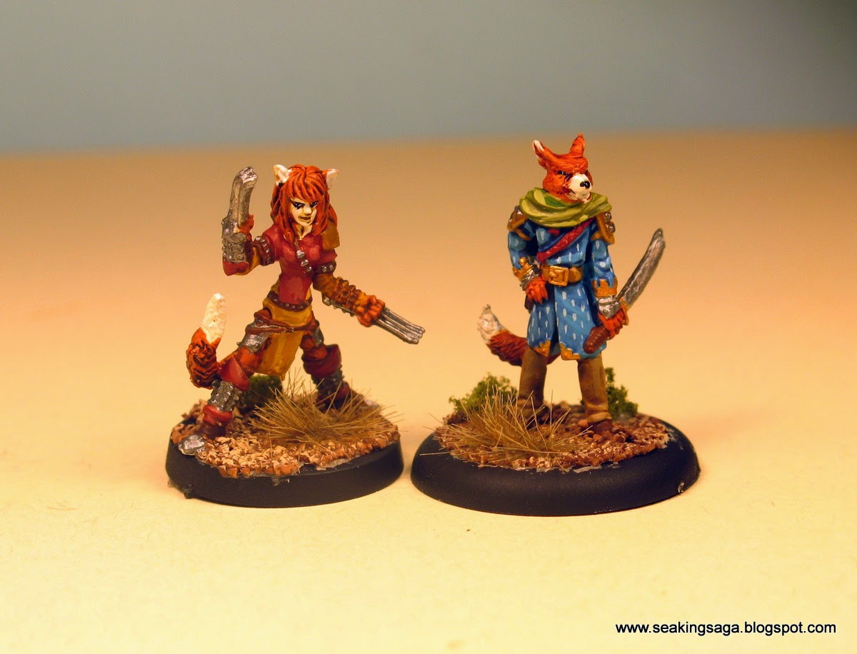 Fantastically Small: Kitsune from Stonehaven Minis