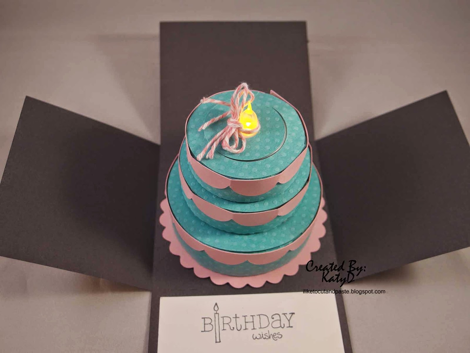 I like to cut and paste: Birthday Cake