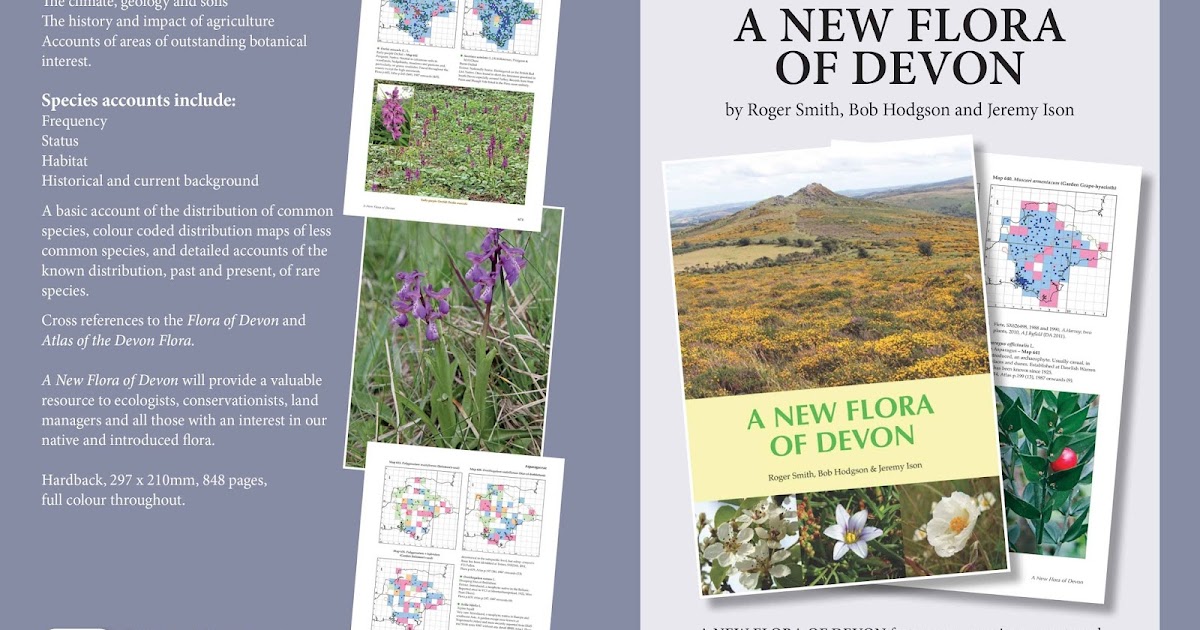 BSBI News & Views: A New Flora of Devon: publication due in December