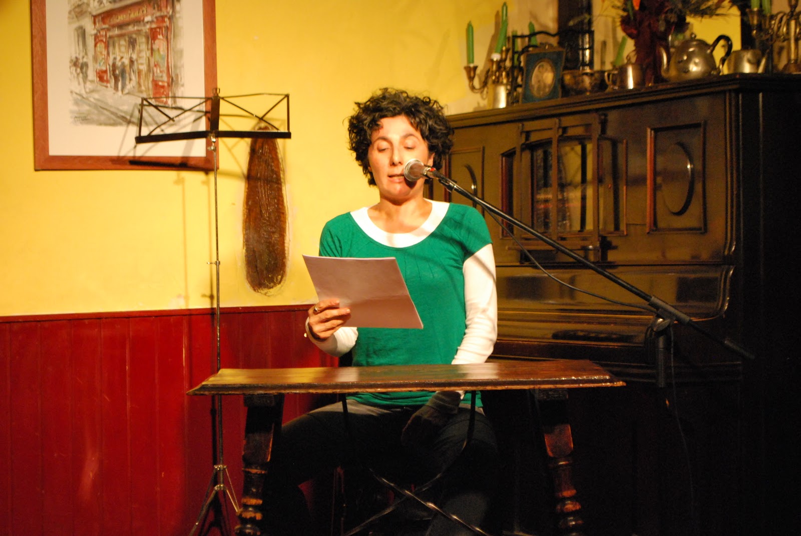 TIRARSE AL FOLIO: "COMPARTIENDO FOLIOS" con ANA MARÍA CUERVO DE LOS SANTOS