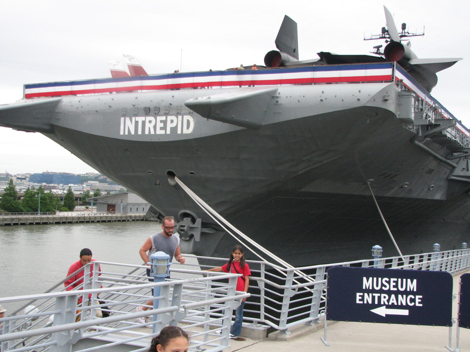 Intrepid Museum Entrance