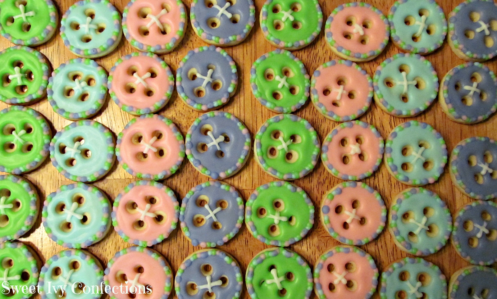 Sweet Ivy Confections: "Cute As A Button"...A First Birthday Party...