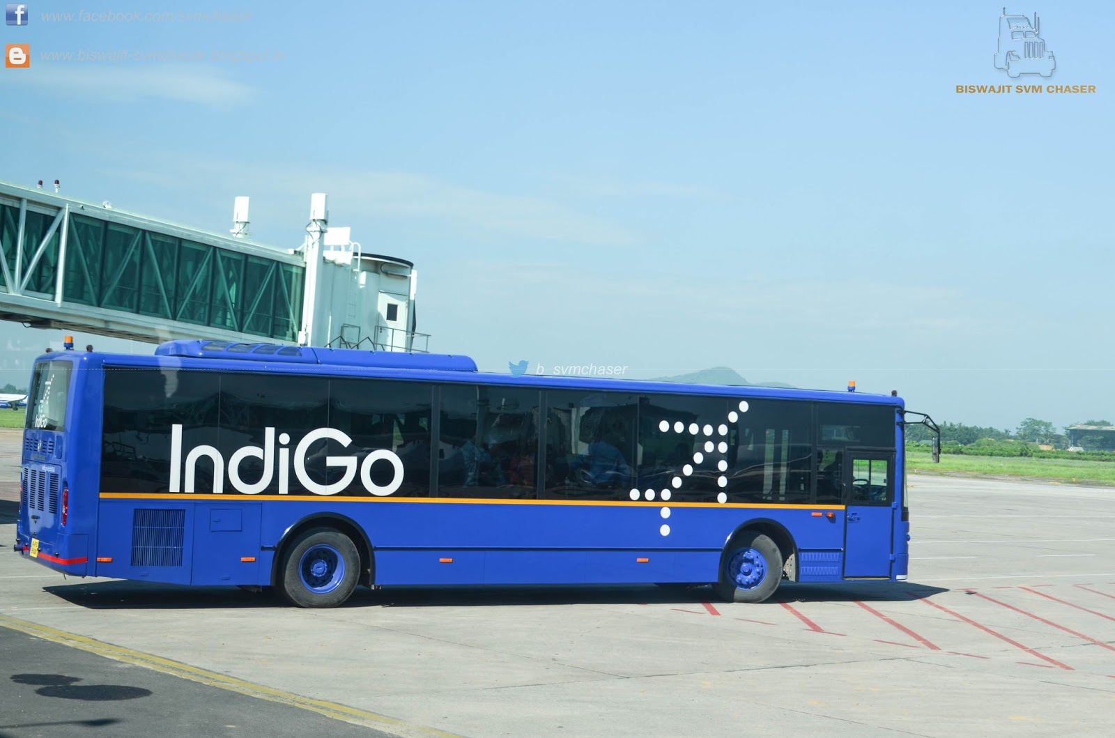 Indigo Airlines Ashok Leyland SLF Buses | Biswajit SVM Chaser