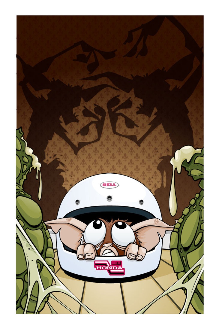 Redesign de cartazes dos Gremlins | Pipoca com Manteiga!